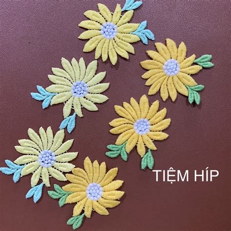 Flower Shaped Clothing Patch Shopee Philippines