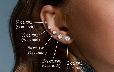 Find The Perfect Fit With A Stud Earring Size Chart Clean Origin Blog