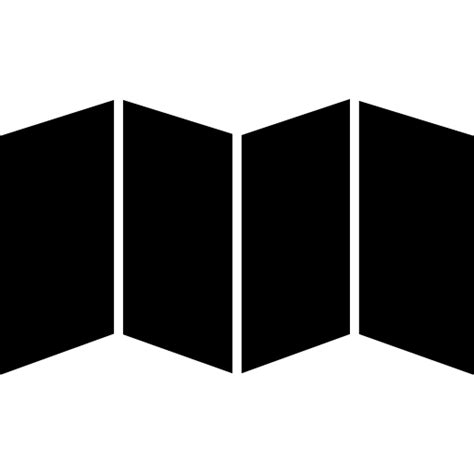 Papel Doblado En Forma De Zig Zag Iconos Gratis De Herramientas Y