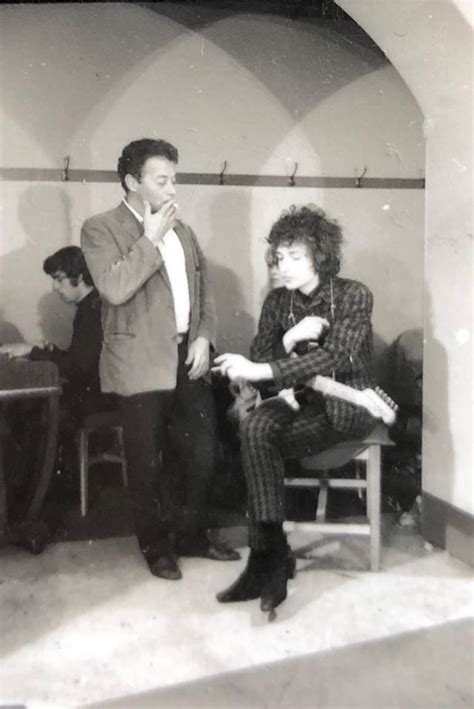 Mason Backstage With Bob Dylan On His Mason Hoffenberg