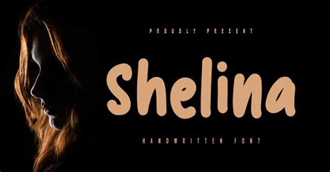 Shelina Handwritten Font Script And Handwritten Ft Sports And Cursive Envato Elements