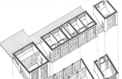 1st Year Uni Axonometric Drawing Architecture Vectorworks Community Board