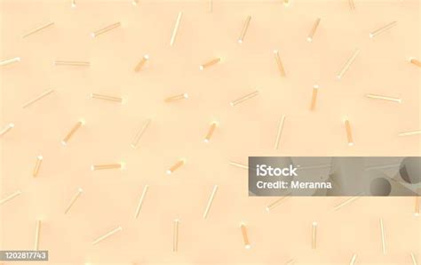 추상 기하학적 모양입니다 컴퓨터는 황금 실린더 모양으로 최소한의 배경을 생성 트렌디 한 디자인을위한 3d 렌더링 디자인 0명에 대한 스톡 사진 및 기타 이미지 Istock