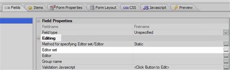 Alpha Anywhere Editor Textbox