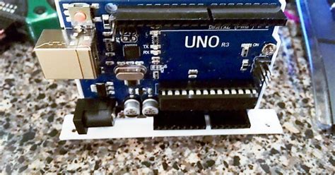 Arduino Bumper Vertical Mount By Al Williams Download Free Stl Model