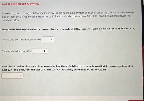 Solved This Is A Multipart Questiona Research Group Is