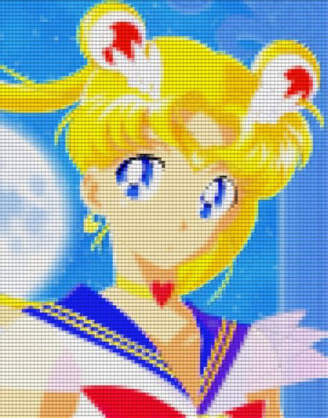 Diamond Painting Aesthetic Sailor Moon Full Image Diamond Painting
