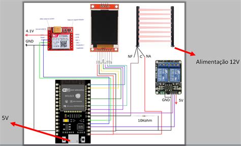 Alarme E Automação Com Esp32 E Sim800l Fernando K Tecnologia