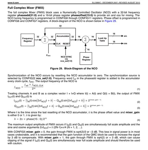 DAC3484 Dual Channel Output Support With Complex NCO Data Converters Forum Data Converters