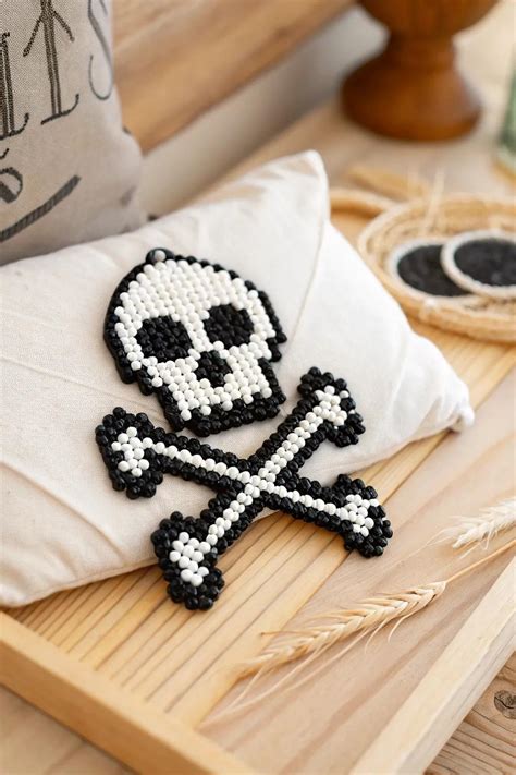 20 Spooky Perler Bead Patterns For Halloween Fun Moss And Twine