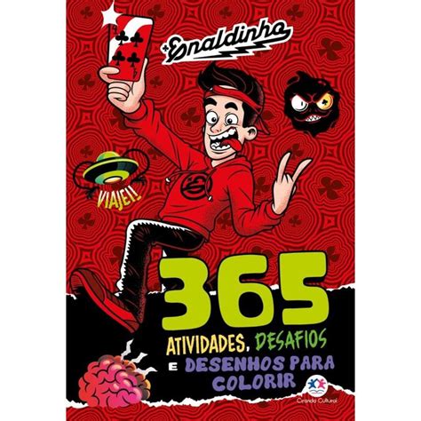 Enaldinho 365 Atividades Desafios E Desenhos Para Colorir Extra