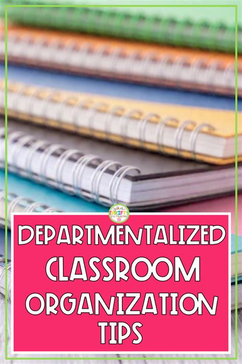 Departmentalized Classroom Organization Tips Your Thrifty Co Teacher