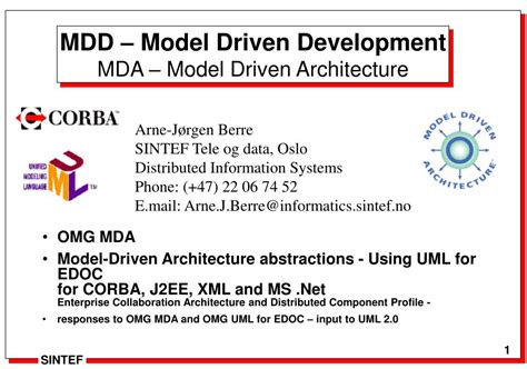 Ppt Mdd Model Driven Development Mda Model Driven Architecture Powerpoint Presentation