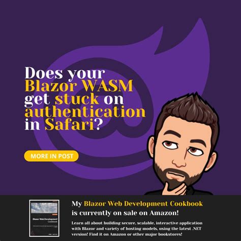 Pawel Bazyluk On Linkedin Blazor Itp Msal Auth Authentication Safari