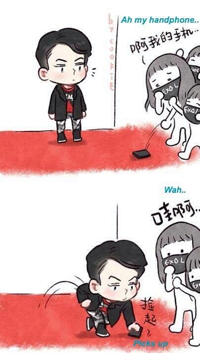 Pin By Sun Bin On Exo Exo Chibi Fanart Exo Fan Art Exo Art
