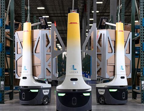 Dhl Surpasses 500m Picks With Locus Robotics Amrs