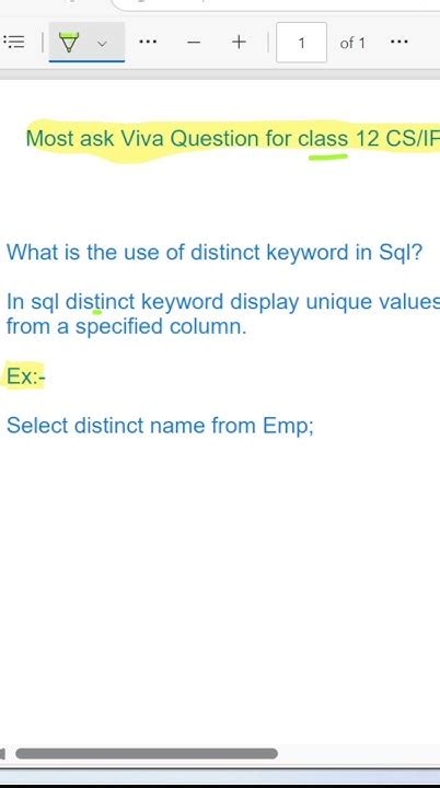 Distinct Keyword In Sql Explained Dbms Shorts Youtube