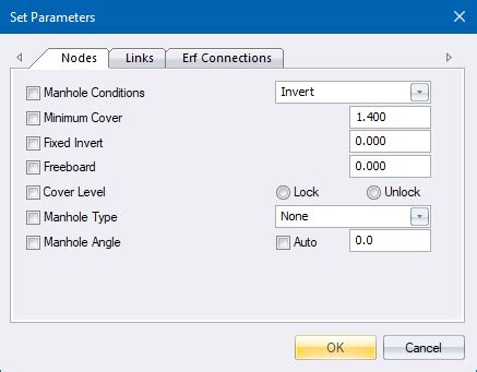 Set Parameters Dialog
