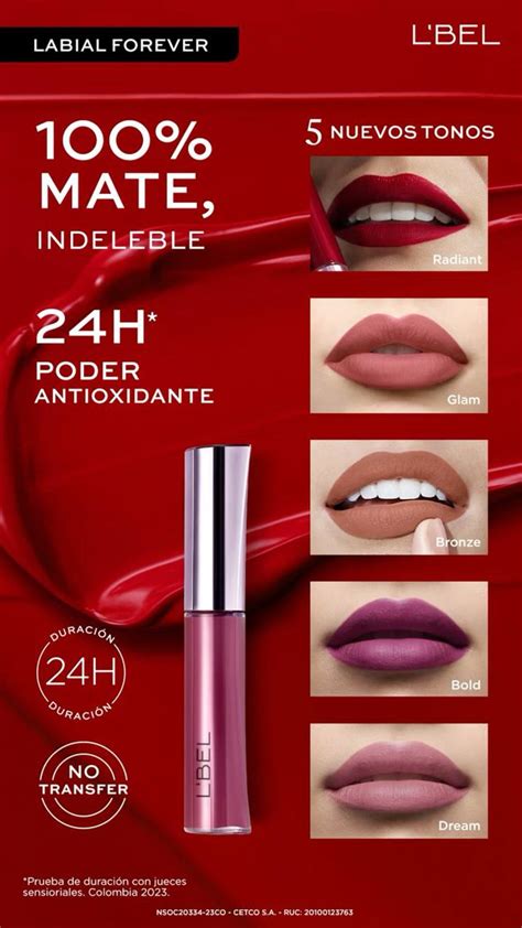 Labial Forever De Lbel Labios Rojos Perfectos Belcorp Como Poner