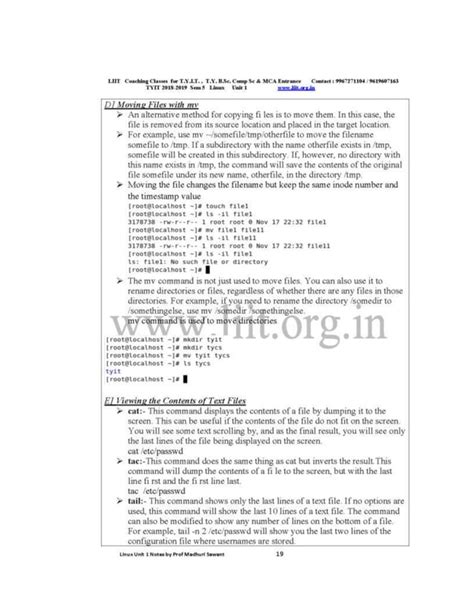 liit tyit sem 5 linux unit 1 2018 most important questions with answers