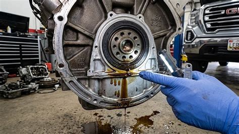 Gm 62l Rear Main Seal Leak Why A 5w 30 Oil Swap Isnt The Culprit For