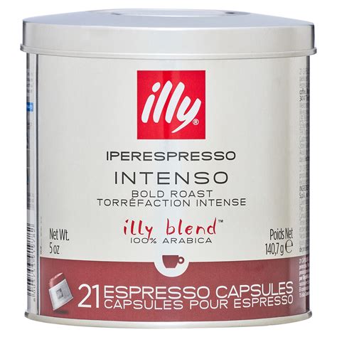 Illy Intenso Iperespresso Capsules Bold Roast Italian Espresso Intense And Full Bodied 21 Ct