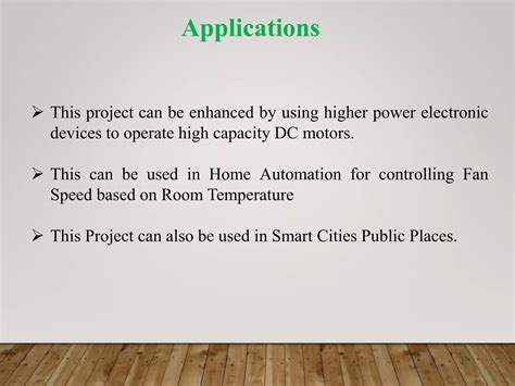 Design Of Temperature Based Fan Speed Control And Monitoring Using Arduino Pptx Home