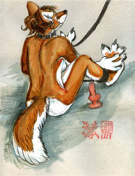 Rule 34 Allison Reed Anthro Bondage Breasts Canine Dildo Female Fur