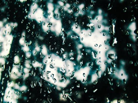 Drops Glass Rain Window Blur 4k Wallpaper Toppng