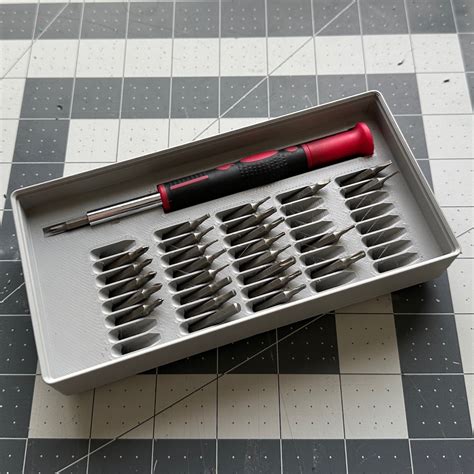Gridfinity Small Modular Screwdriver Bits By Carl Download Free Stl