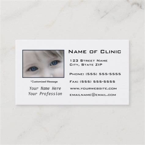 Optometrist Optometry Eye Exam Business Card Template