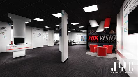Vancouver Corporate Showroom Renovation Hikvision Vancouver Showroom Jy Construction
