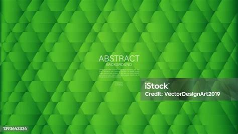 녹색 추상 배경 다각형 벡터 최소 텍스처 웹 배경 녹색 표지 디자인 전단지 템플릿 배너 책 표지 벽 장식 벽지 기하학적 배경 디자인 2022년에 대한 스톡 벡터 아트 및