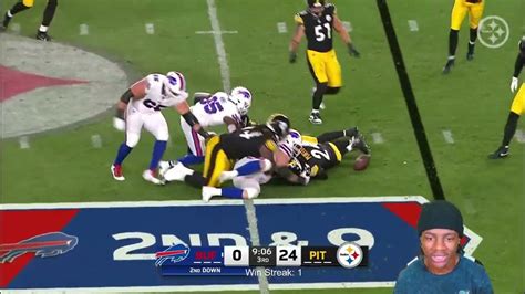Steelers Vs Bills Full Game Highlights Reaction Youtube