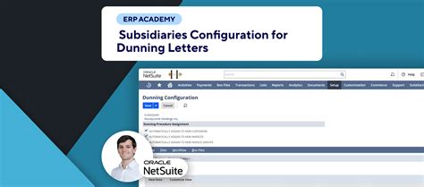 Subsidiaries Configuration For Dunning Letters In Netsuite Kolleno