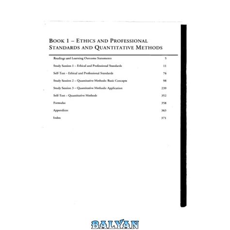 دانلود کتاب SFA level 1 Schweser study notes book 1 Ethics and profeccional standarts and