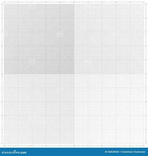 Graph Grid Paper Vector Illustration Stock Vector Illustration Of Geometry Millimeter 60820038