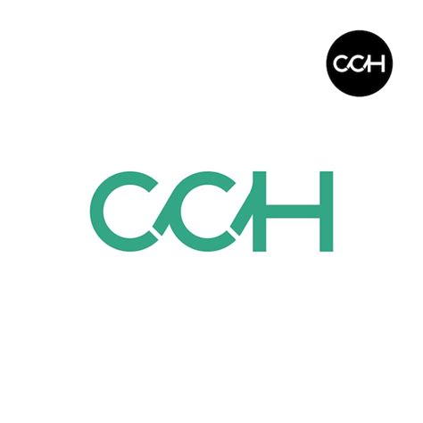 Premium Vector Letter Cch Monogram Logo Design