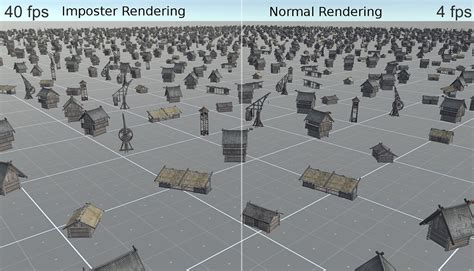 Imposter Rendering Webplayer Demo Community Showcases Unity