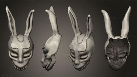 Busts Of Heroes And Monsters Donnie Darko Mask Frank Busth2734 3d