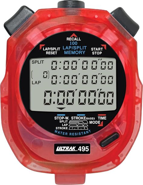 Ultrak Lap Memory Timer