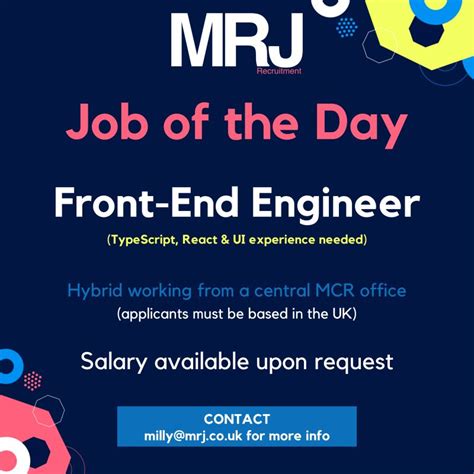 Mrj Recruitment On Linkedin Frontend Typescript React Ui Golang Webdevelopment
