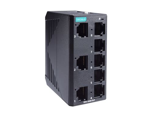 Moxa EDS 2008 EL T Industrial Ethernet Switches