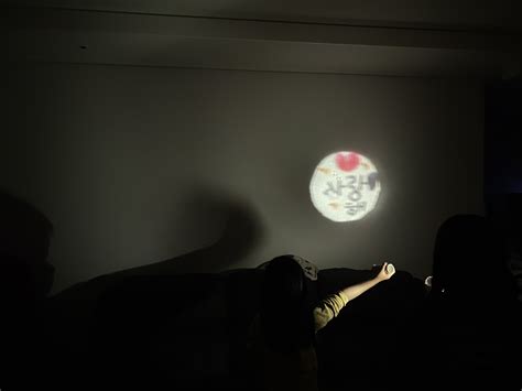 휴지심 재활용 놀이 빛과 그림자 놀이