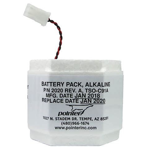 Pointer Battery Pack 2020 For 3000 10 Elt Aircraft Spruce Australia