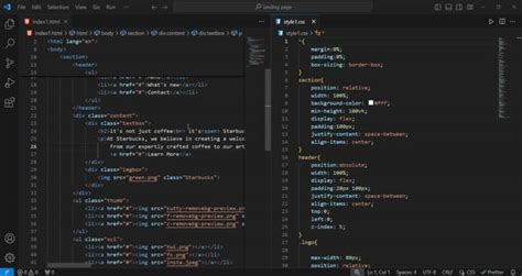 Vijayalakshmi S On Linkedin Codsoft Webdevelopment Html Css Internship Codsoft Starbucks