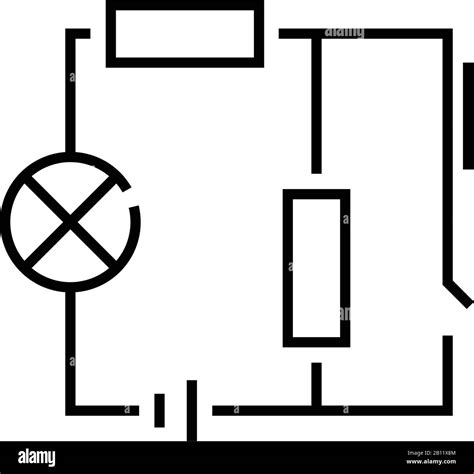 Class Scheme Line Icon Concept Sign Outline Vector Illustration