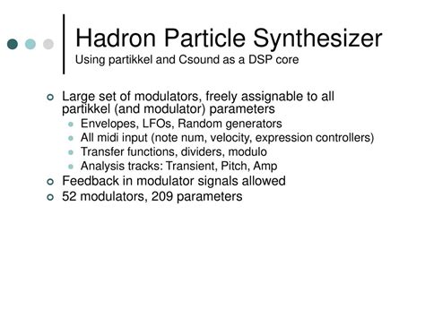 A Unified Model For Granular Synthesis Ppt Download