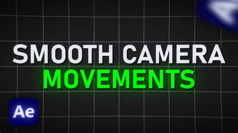 Smooth Camera Movement In After Effects Youtube