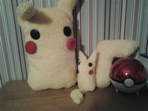 Pikachu And Mini Pikachu Nyaa Custom Plushies By Eimiyuki On Deviantart